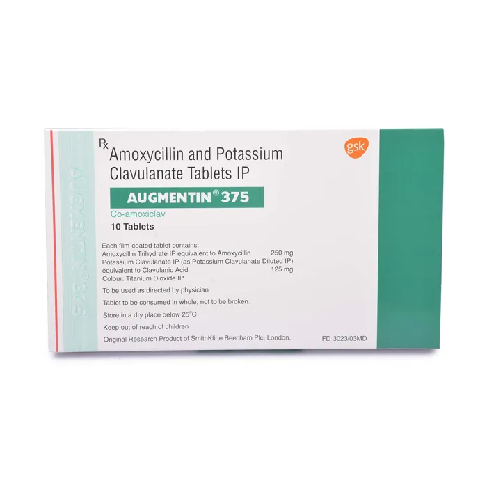 Augmentin 375 mg: Uses, Dosage, Side Effects, and Safety Information